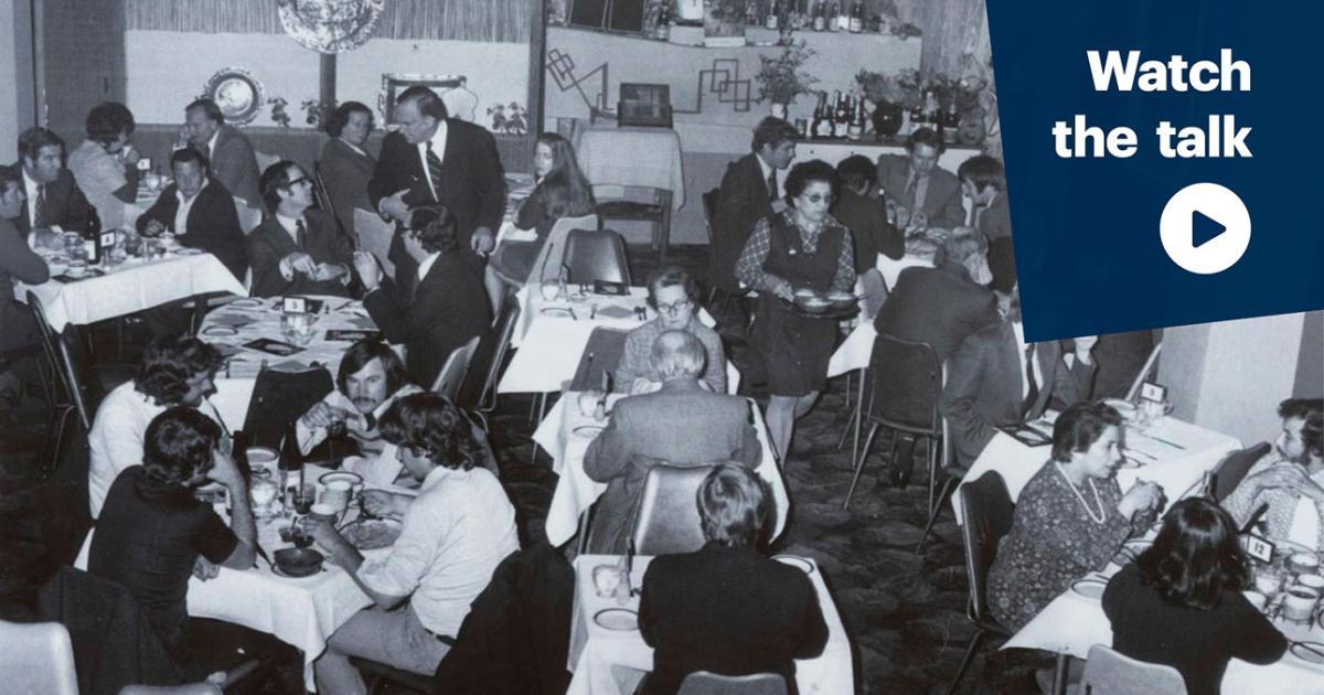 Double-cut fritz and sauce roll and a cup of tea please | State Library ...